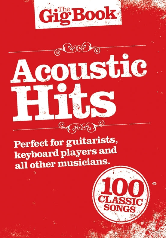 Gig Book Acoustic Hits 100 Songs MLC Re – South London Music